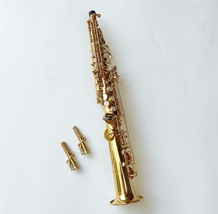 Yanagisawa W020 B Сопрано-саксофон Золотой Solo Bb с чехлом