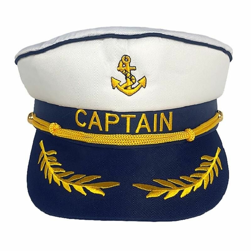 Шляпа капитана для взрослых на вечеринку, - Один размер подходит всем
