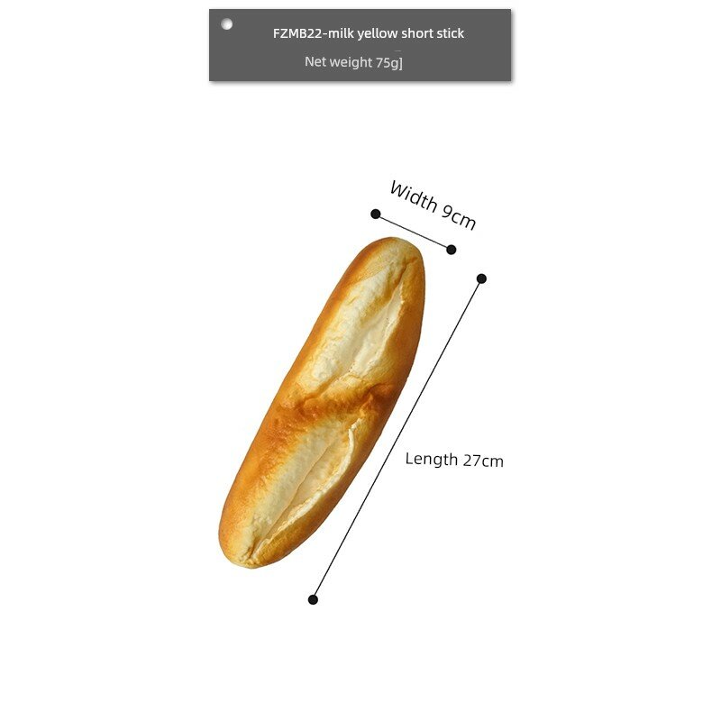 Витрина для хлебобулочных изделий, искусственный хлеб, европейская модель багет, модель комнаты, кухни, мягкое