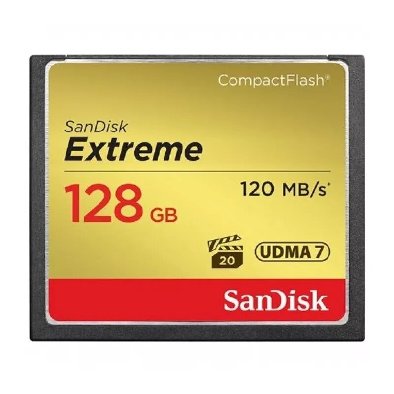 Карта памяти SanDisk Extreme CompactFlash 128GB SDCFXSB-128G-G46