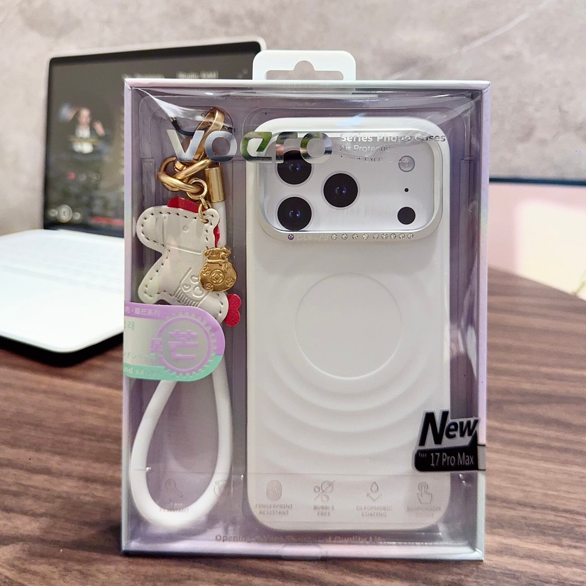 Чехол для Apple iPhone 17 Pro / Айфон 17 Про, soft touch, чехол-кардиомонитор, поликарбонат (PC), защита камеры, ударопрочный, усиленные углы, Apple, Apple iPhone 17 Pro, white,