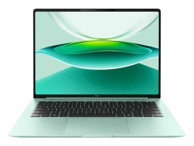Ноутбук HONOR MagicBook Pro 14 (2025), OLED 3.1K TS, Ultra 5 225H, 32 ГБ/1 ТБ, Windows 11, зелёный, русская клавиатура