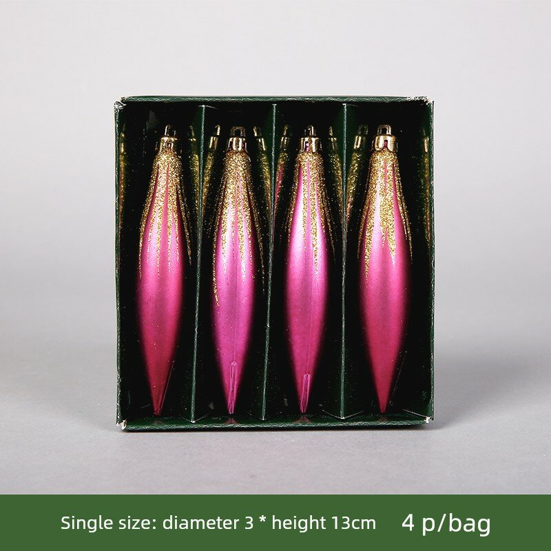 Искусственный цветок «Капля» от Jinghua, рождественский шар, подвеска необычной формы, украшение для елки, декор для