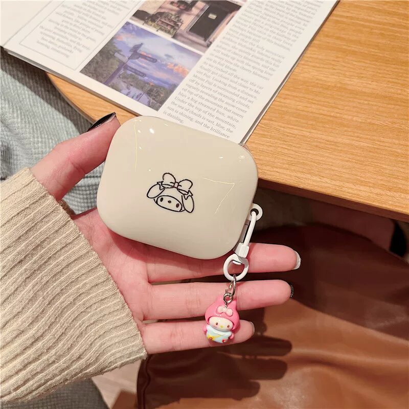 Кремово-белый чехол для наушников Redmi Buds 5, защитный чехол для Redmi Buds 6, чехол для наушников Cinnamoroll,