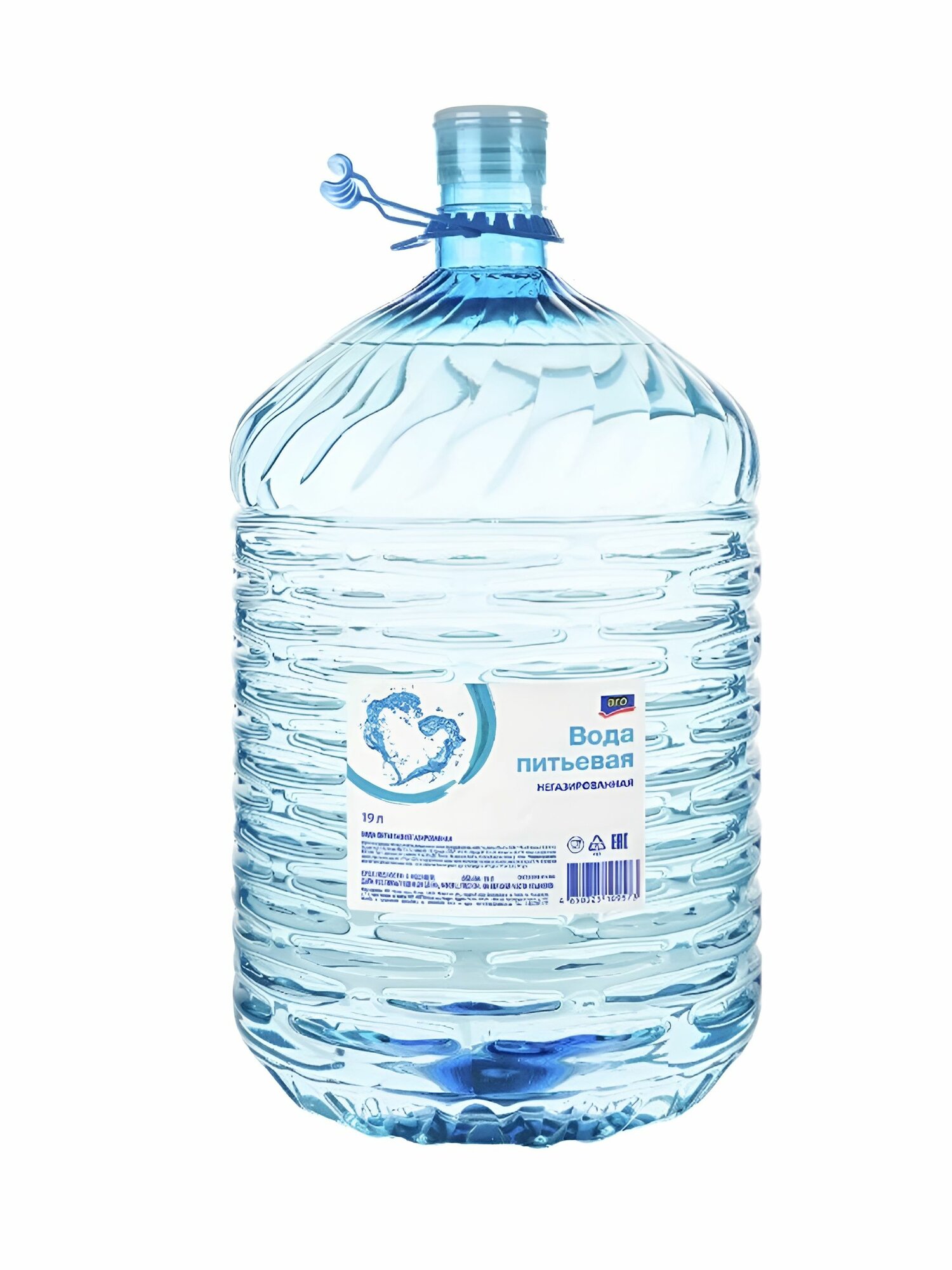 Вода питьевая негазированная Аro, 19 л.