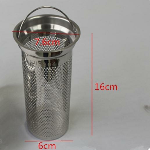 304 Нержавеющая сталь Фильтр Сетка для ванной Уловитель волос Слив в полу Сетка для канализации Анти-сетка