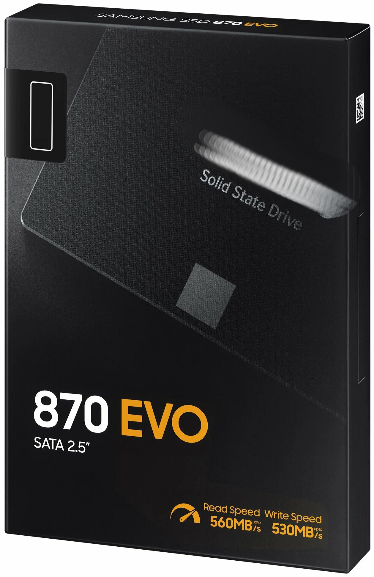 Жесткий диск SSD, 870 EVO, MZ-77E1T0BW, игровой, для ПК, 1 ТБ, SATA