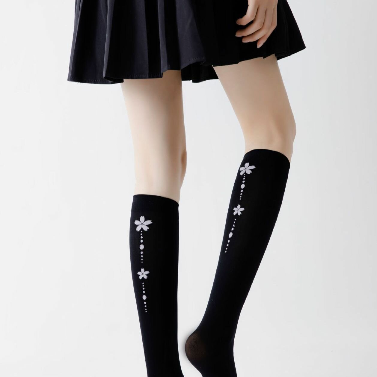 Кошачьи чулки 3D, трехмерные, длинные, милые, в японском стиле, с кошачьими лапками, двумерные, для косплея, аниме, наколенники, лолита, с подкладкой