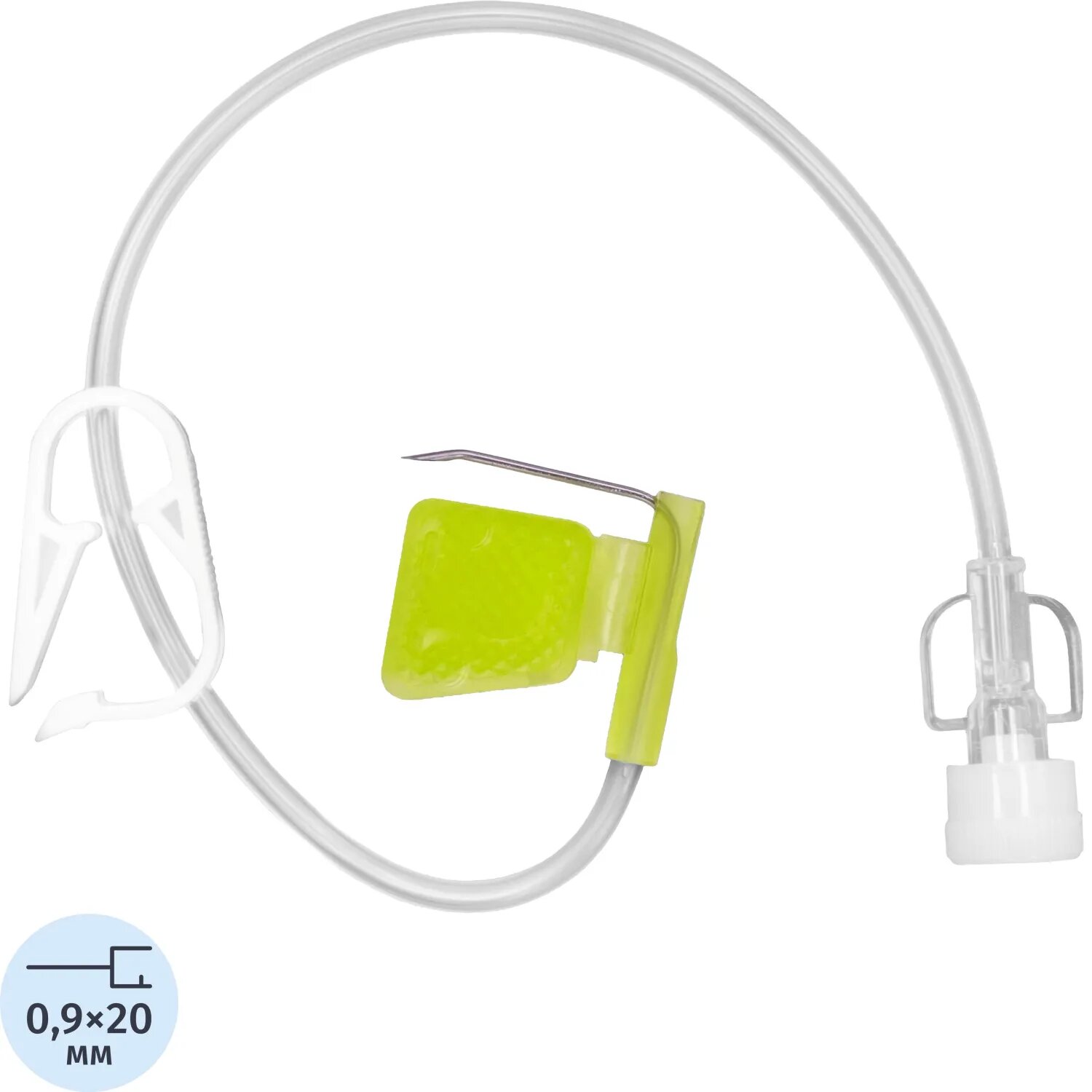 Игла Губера с крыл. и удл, HN 2020 20G (0.9х20 мм) KDL 10шт/уп