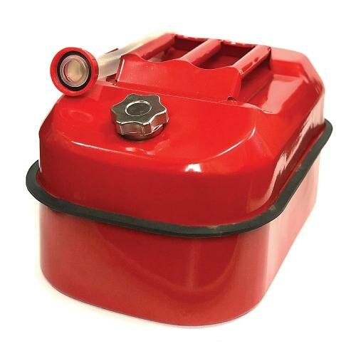 Канистра металл 20Л горизонтальная С заливным устройством (металл 0.6ММ)