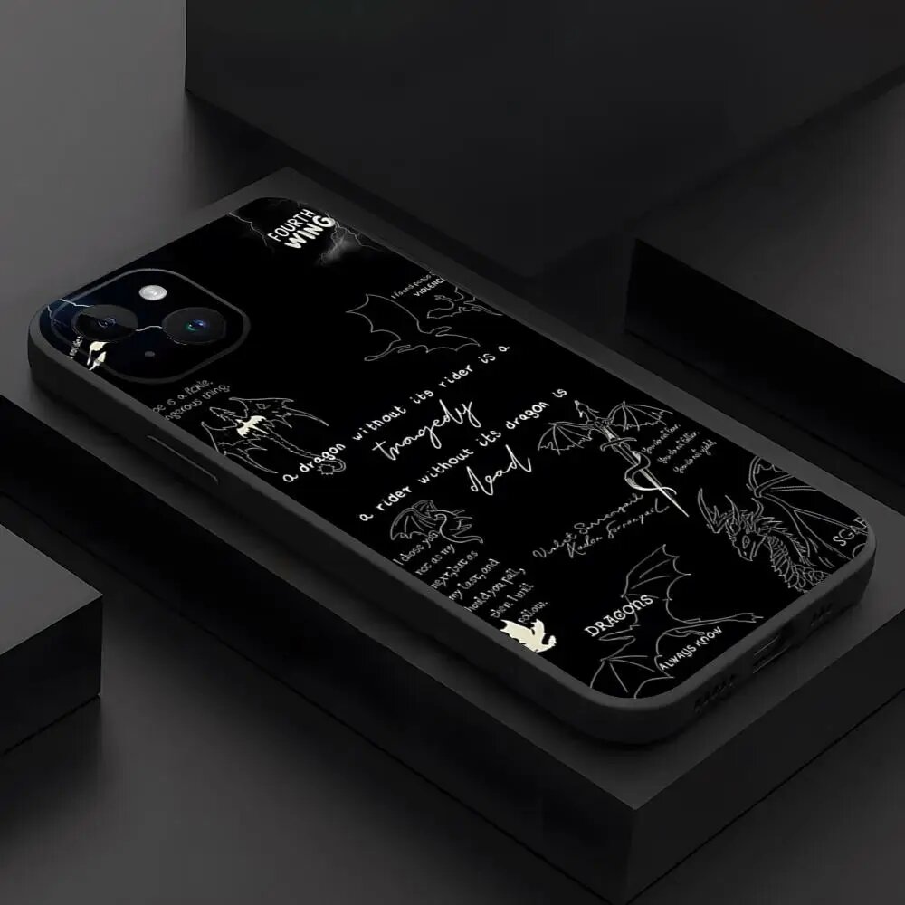 Чехол Fourth Wing для iPhone Black10