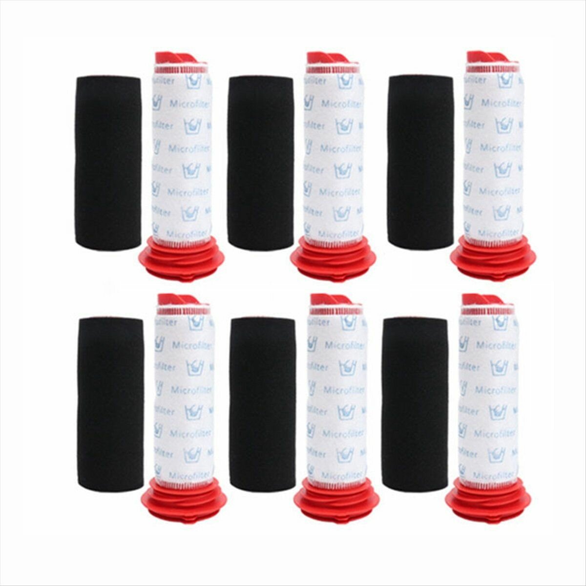 Сменный комплект фильтров HEPA/пены для беспроводного аккумуляторного пылесоса Bosch Athlet BCH6 серии BCH65PET BCH6L2560