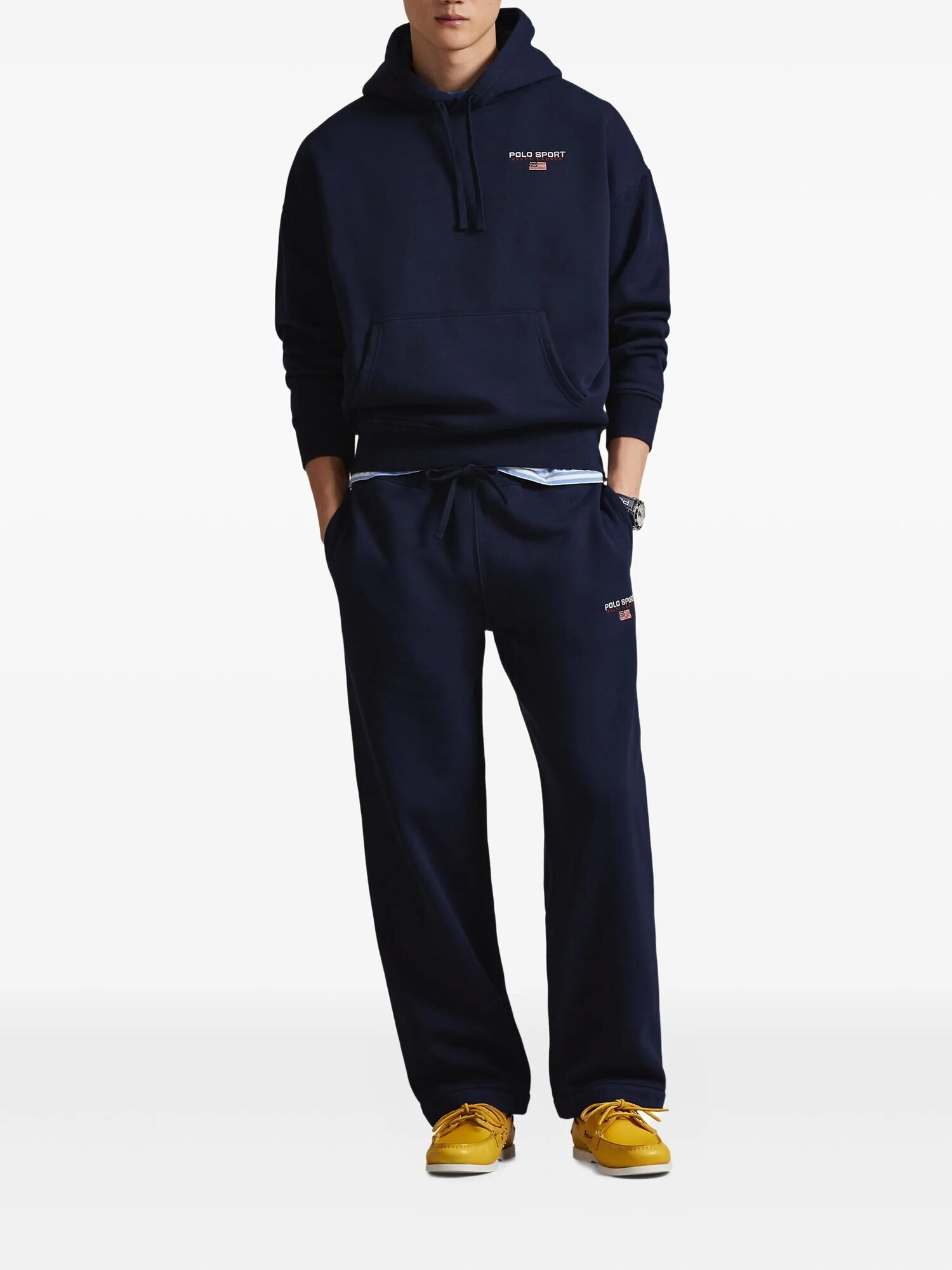 Худи Polo Ralph Lauren, размер XL, , темно-синий — фото 1