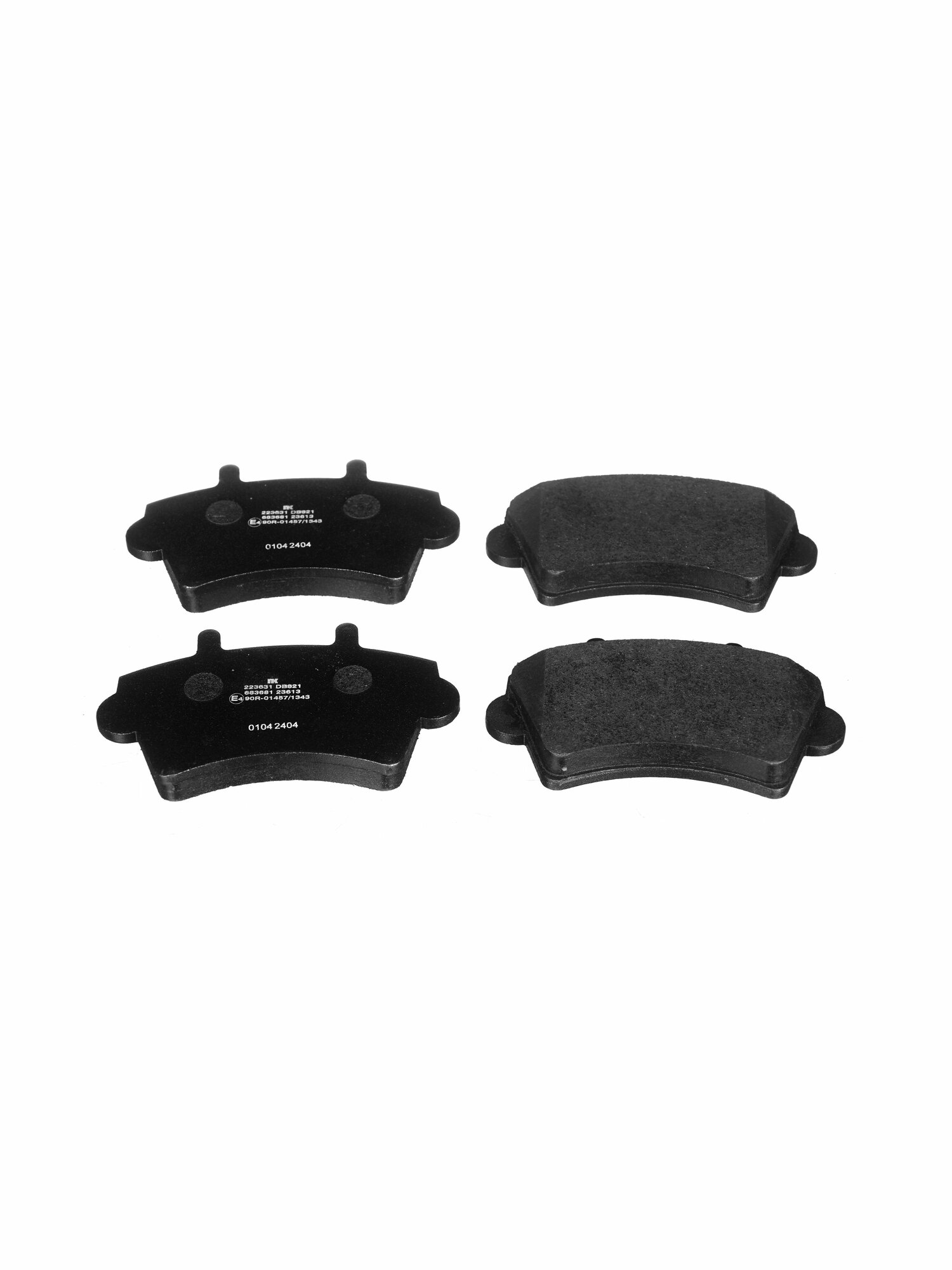 Колодки тормозные дисковые передние NK (223631)