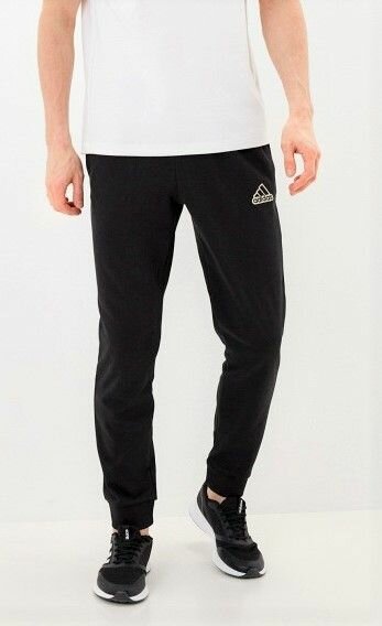 Брюки спортивные adidas, размер S, черный — фото 1