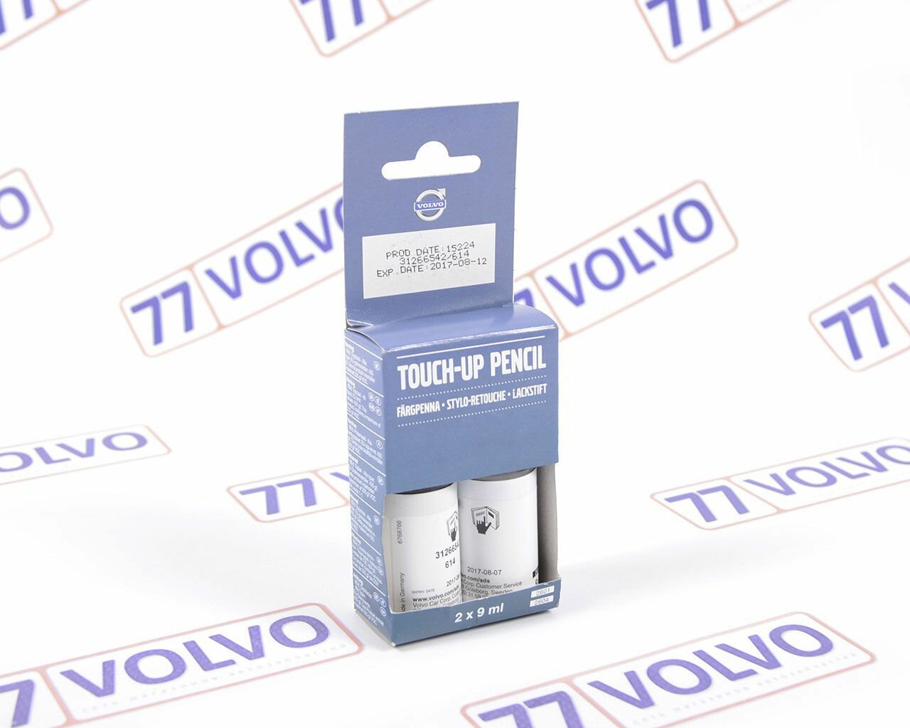 Подкрашивающий карандаш VOLVO (CODE 614 - Ice White)