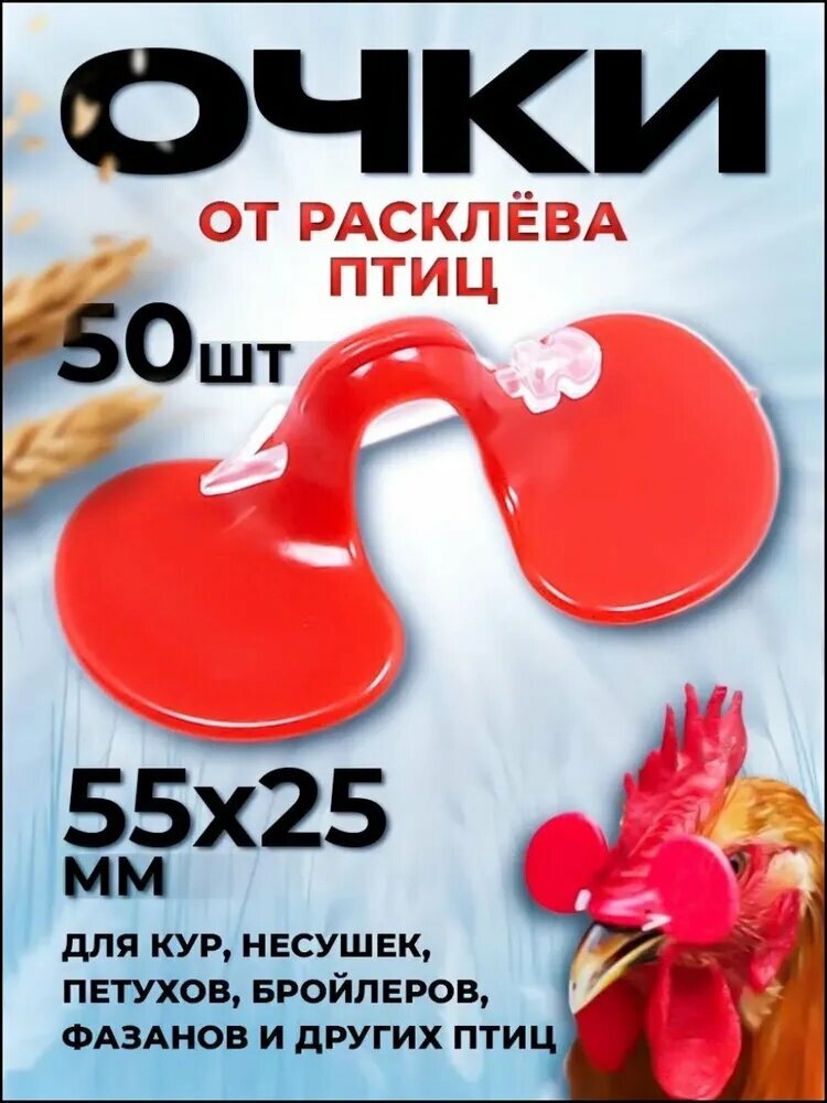 Очки от расклева для птиц — фото 1