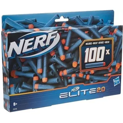 Набор игровой Nerf "Elite 2.0" F6126, 100 патронов, мягкий, безопасный