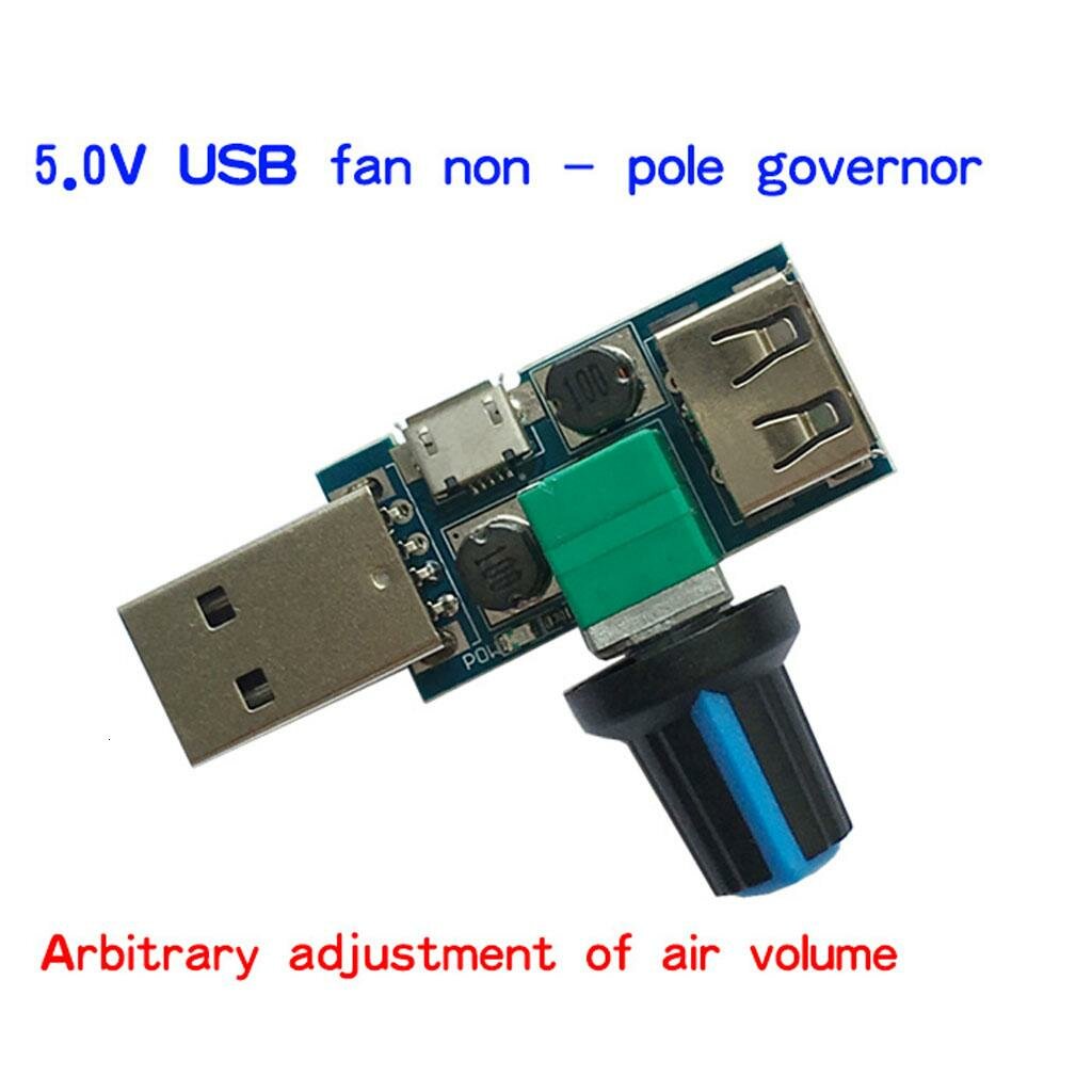 USB-контроллер скорости вентилятора 4–12 В
