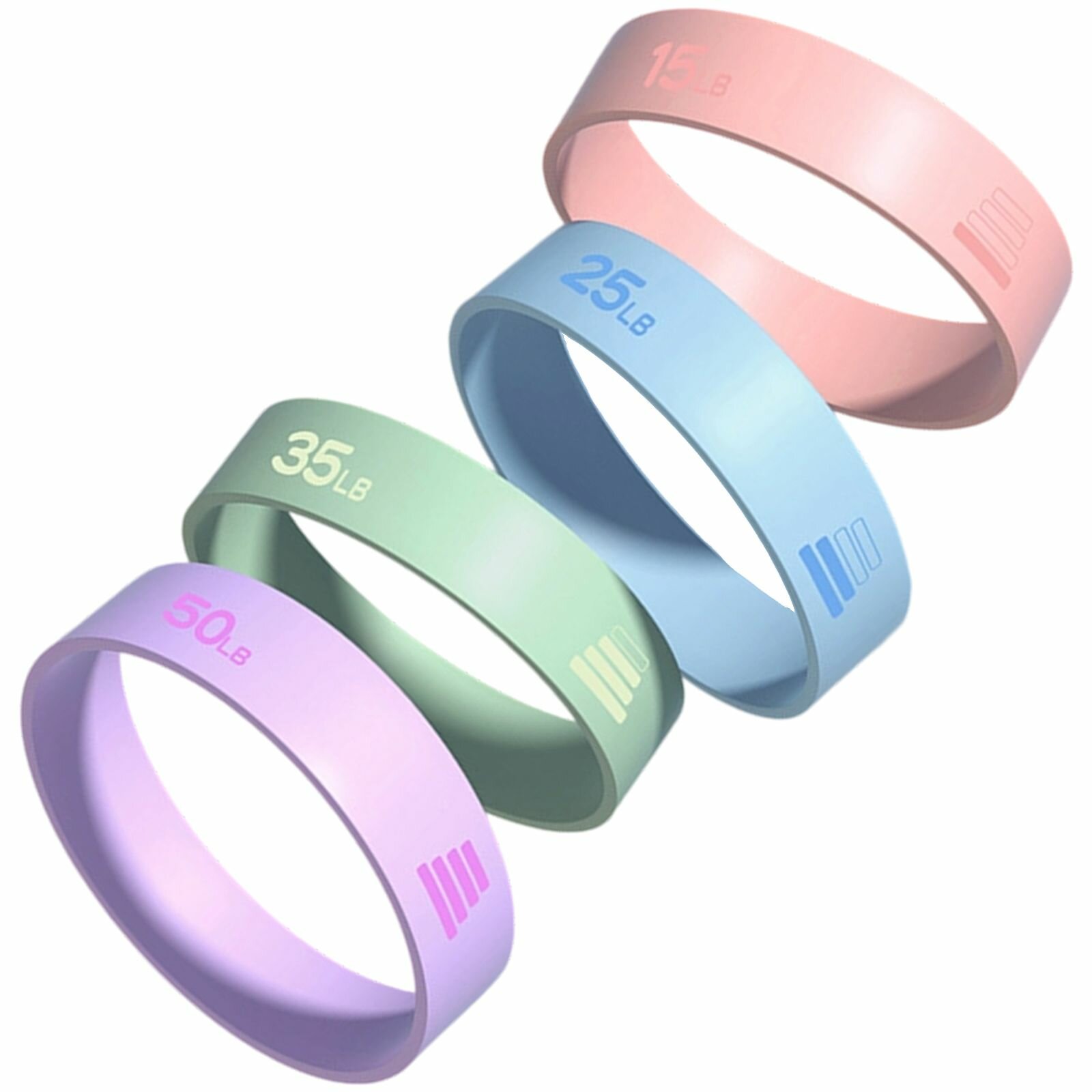 Премиальная латексная лента для тренировок на гибкость с разным уровнем натяжения