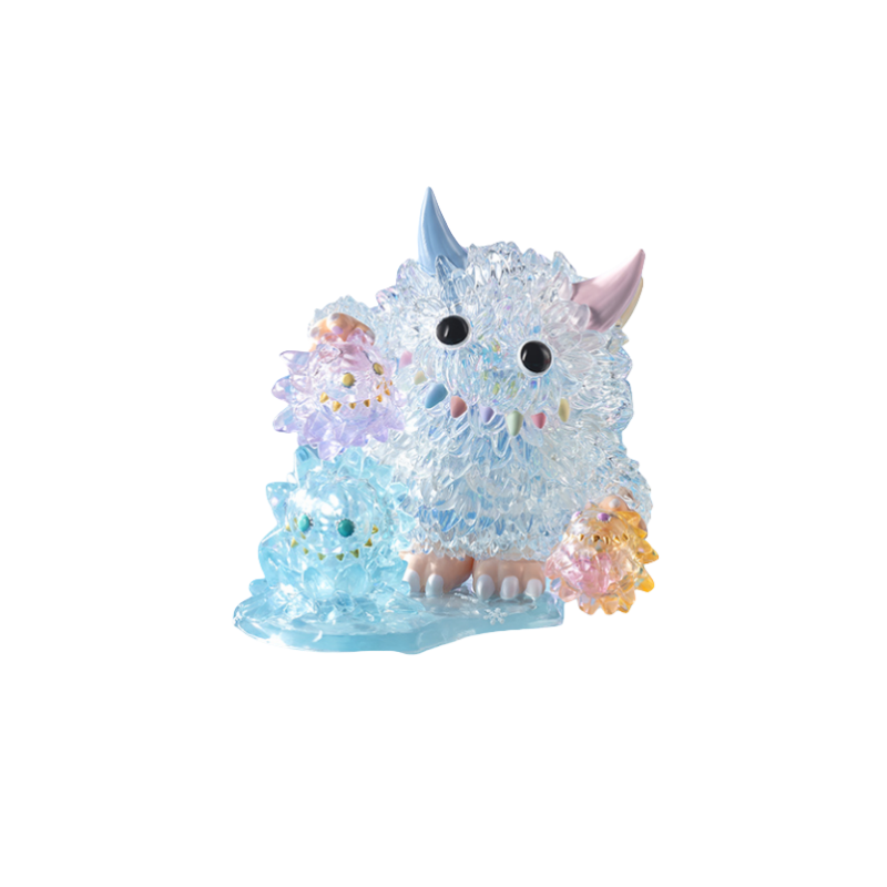 **POP MART INSTINCTOY Monster Garden Collection Коробка-сюрприз, Confirmed Style - Piled Ice Crystal (Unbox and Unbag)**