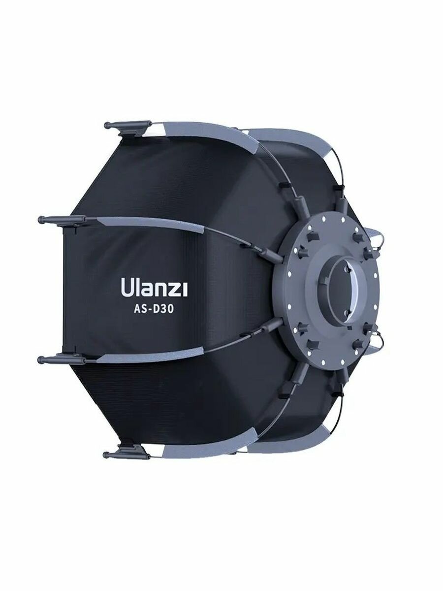 Софтбокс октобокс Ulanzi 30 см восьмиугольный с сотами, Mini Bowens, для видеосвета и фотосессий (L083GBB1)