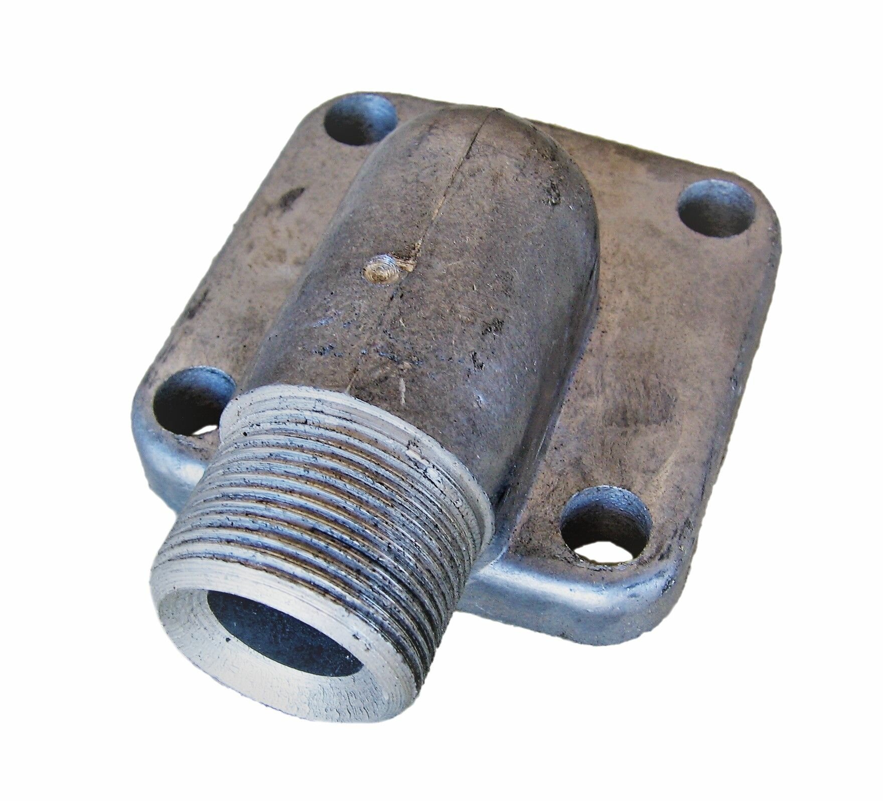 Фланец НШ-32 Угловой РВД-32-М27х1,5, качественная запчасть для спецтехники МТЗ