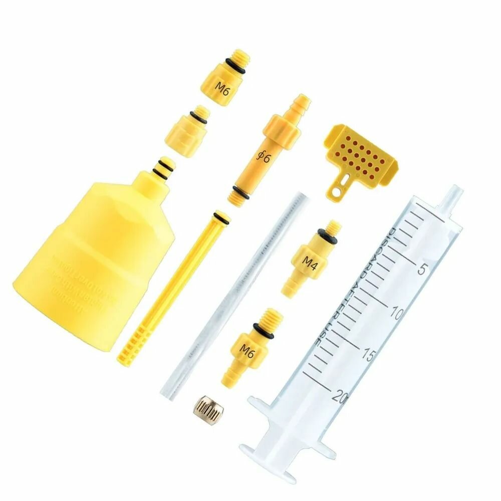 (1 комплект из 11 предметов) Инструмент для замены масла в дисковых тормозах