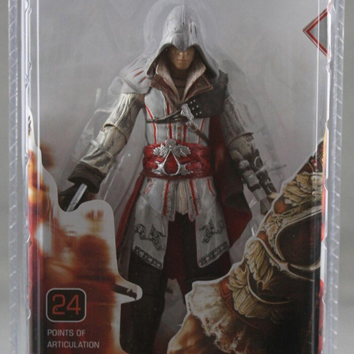 Модель куклы NECA Assassin's Creed 2 Альтаир Белый убийца эцио Апокалипсис 7-дюймовая подвижная фигурка