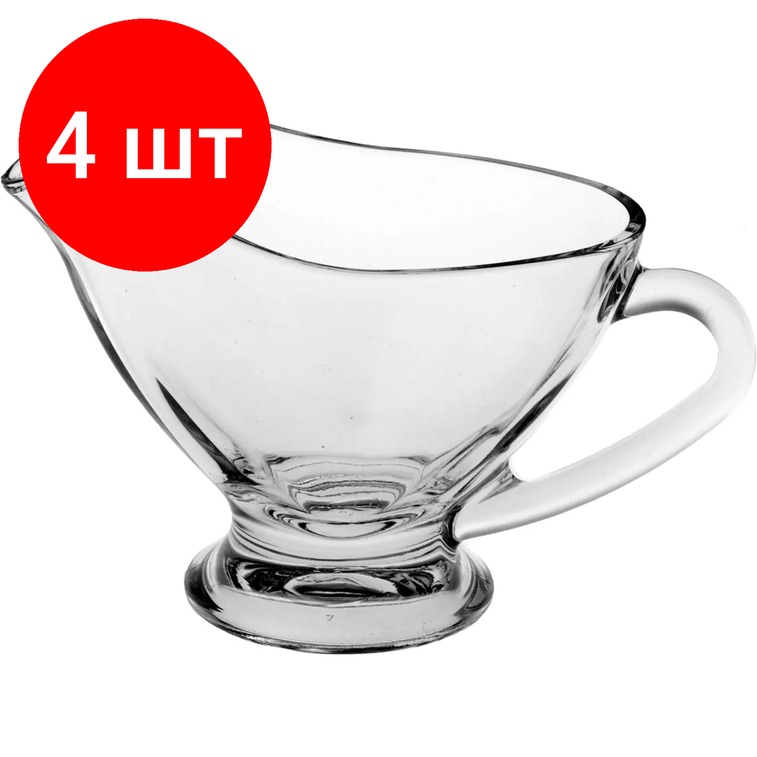 Комплект 4 штук, Соусник бейзик 170 мл