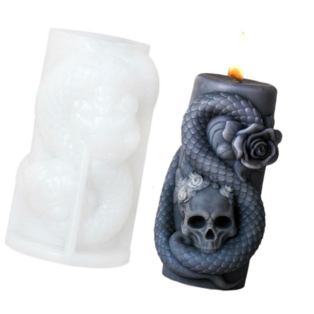 Силиконовая форма змея, Стиль А