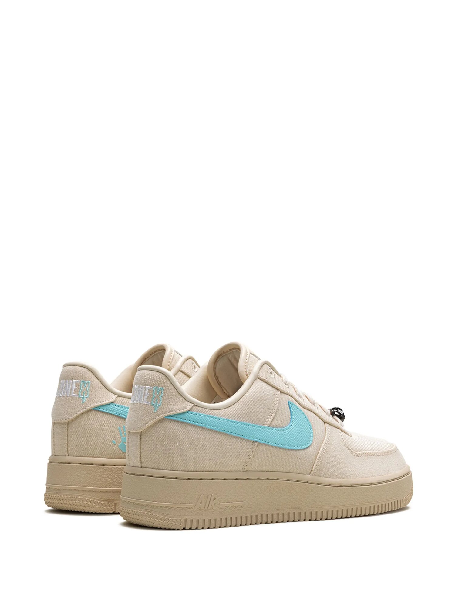 Кроссовки NIKE Air Force 1 Low, размер 9 US, коричневый — фото 1