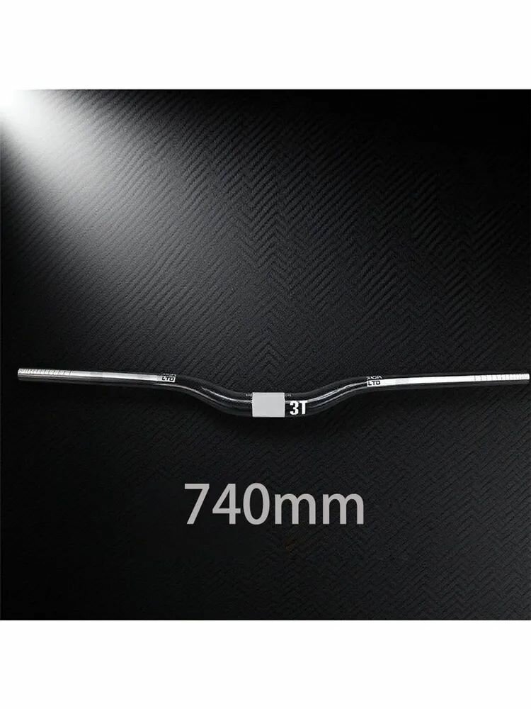 3T руль MTB Высококачественный знаменитый карбоновый , плоский или подъемный, 31,8x700 720 740 мм