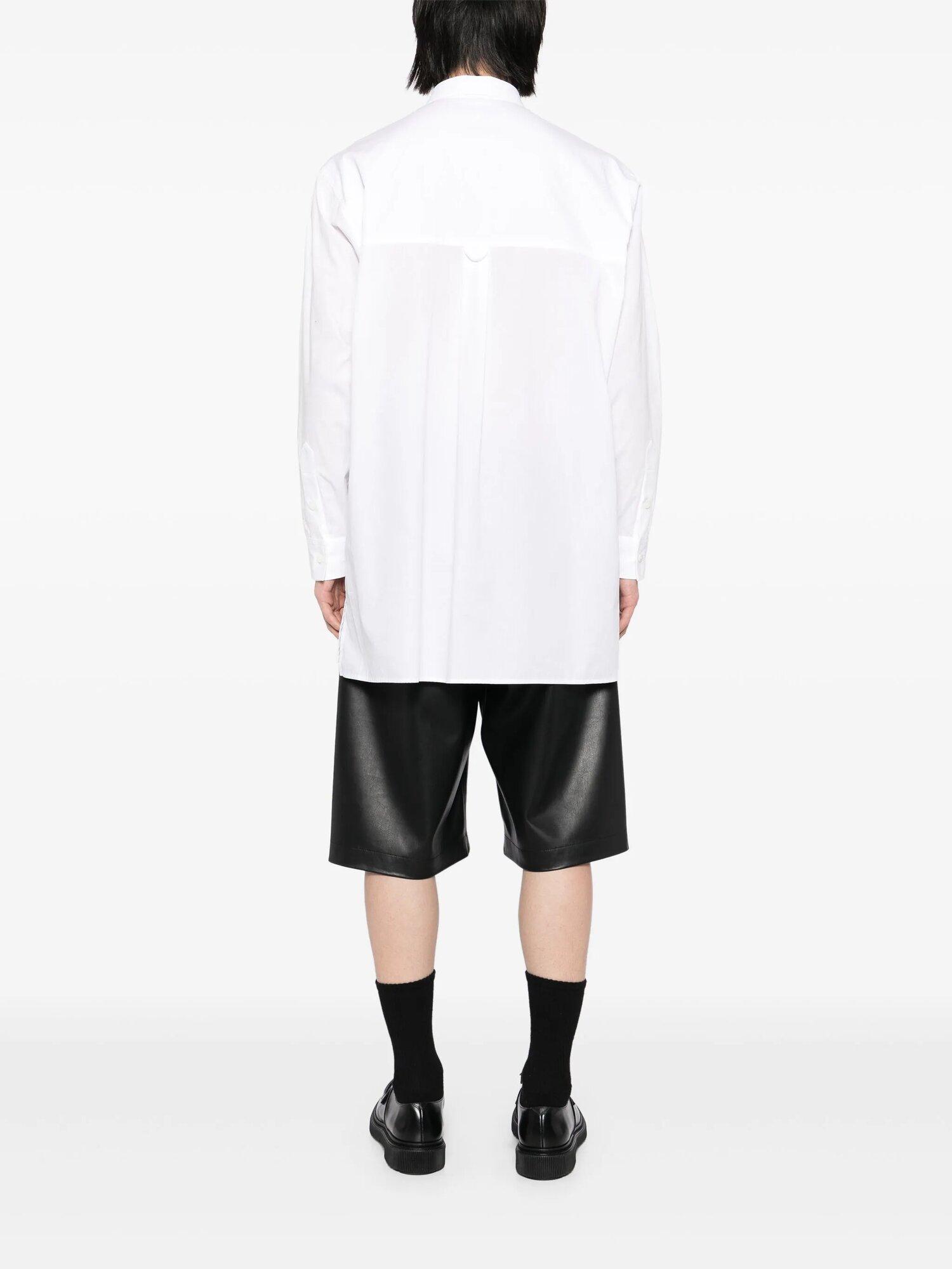 Рубашка Yohji Yamamoto, размер 3 JP, белый — фото 1