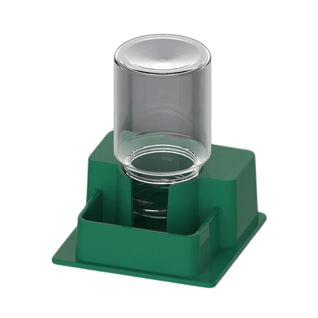 Кормушка для маленьких лазающих домашних гекконов, темно-зеленая