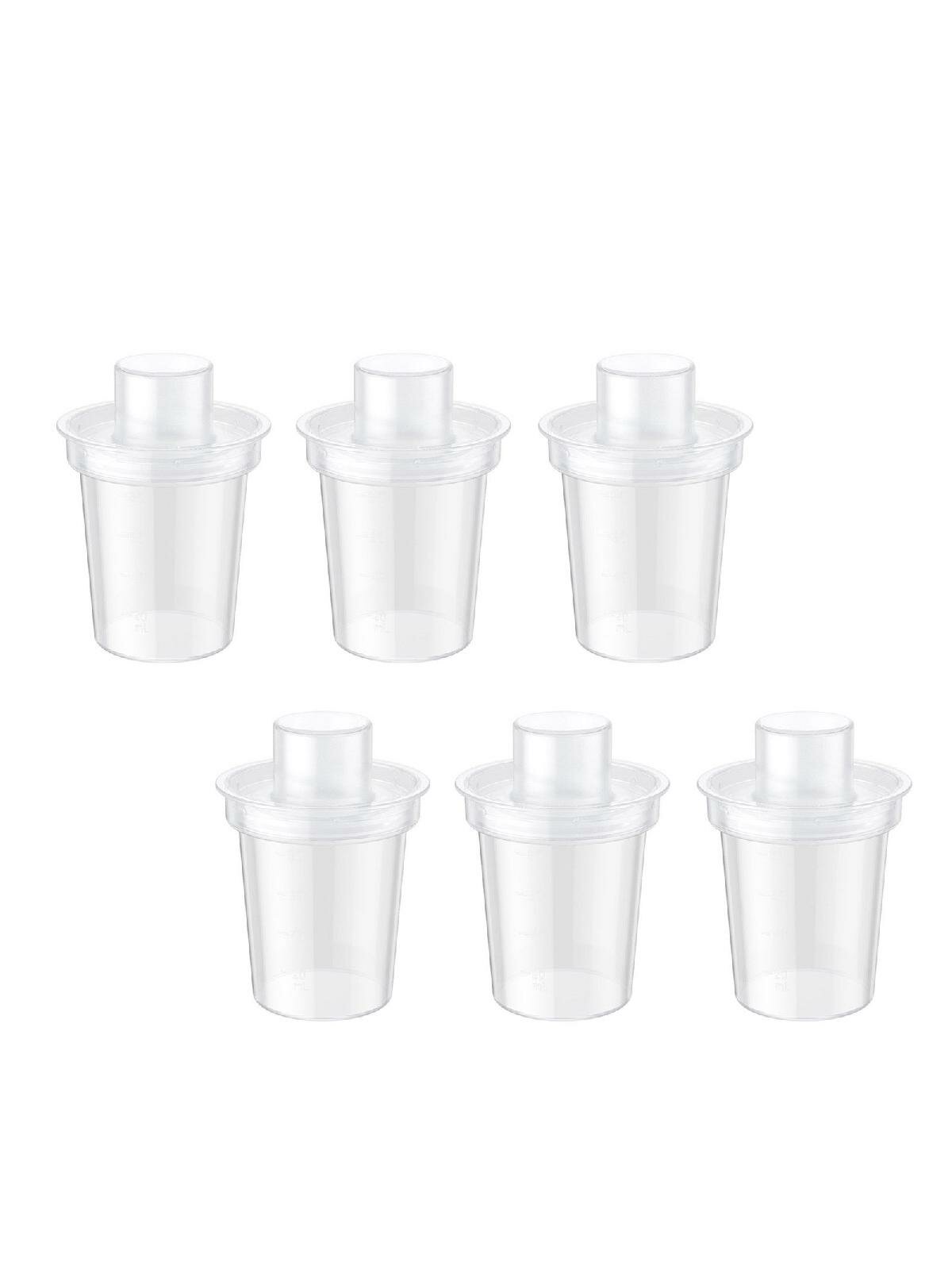 6 шт. Контейнера для детских смесей, дозаторы сухого молока, надежный ящик для хранения 80 мл