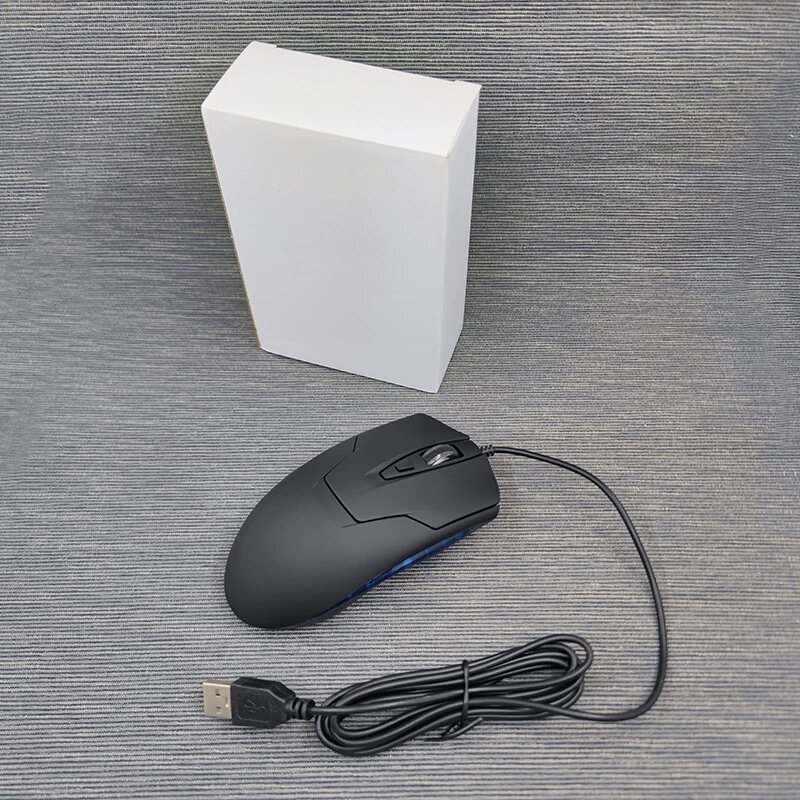 Проводная мышь с портом Type-C для ноутбуков, совместимая с Huawei, Apple MacBook Pro, Lenovo, Xiaomi USB Интерфейс USB