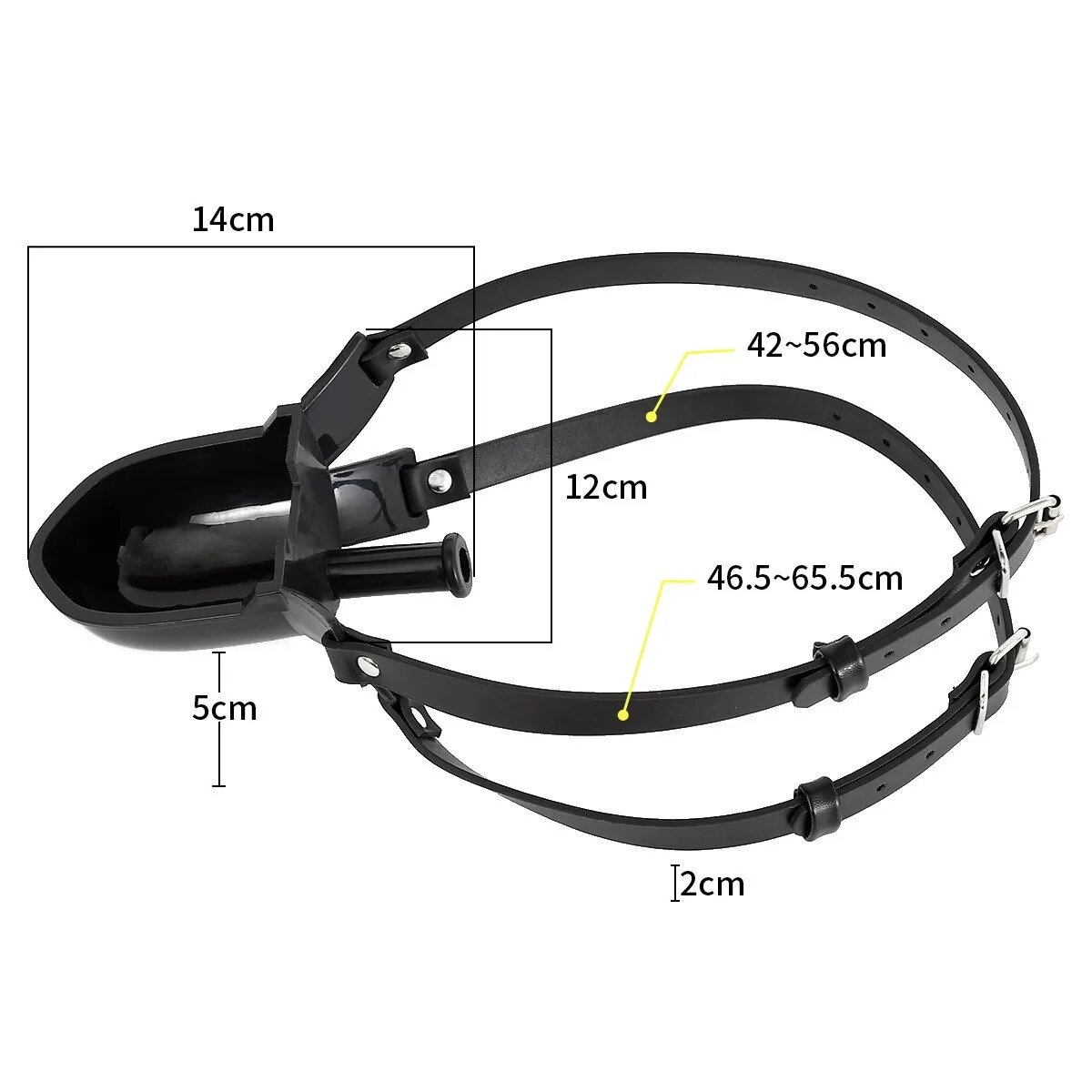 БДСМ секс-игрушки эротическая слизь Воронка оральная клизма капля штекер рот кляп для женщин взрослая слизь раб штраф товары для флирта Style A Black