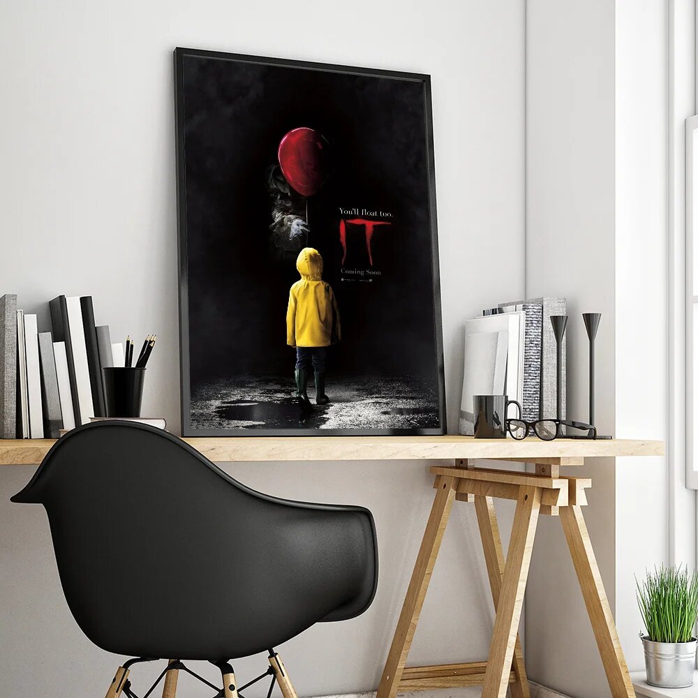 Светящаяся Самоклеящаяся Винтажная Наклейка-постер С Изображением Черный, 21x30cm No Frame, z10