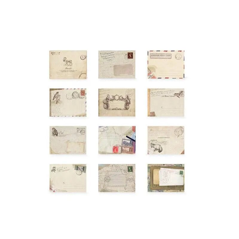 Винтажные конверты для приглашений