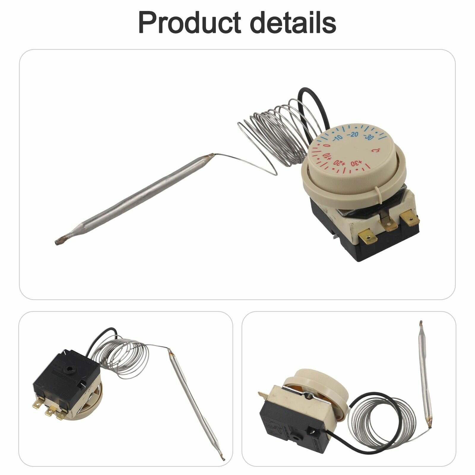 Механический Поворотный Термостат для холодильников с температурой 30 C