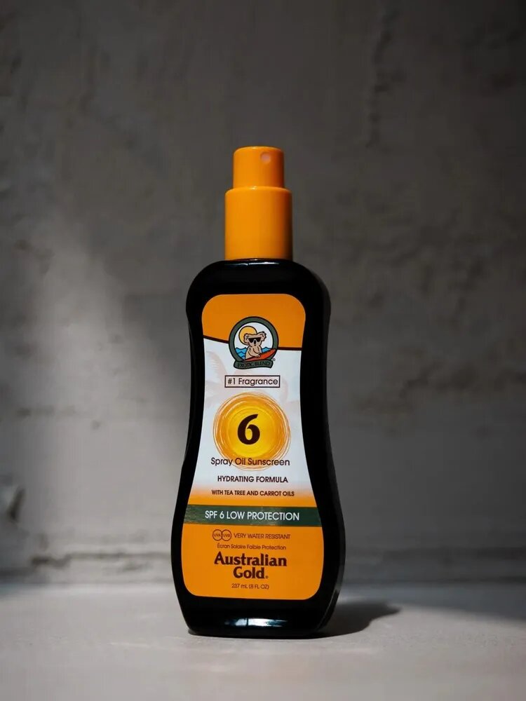 Спрей-масло Australian Gold SPF 6 Spray Oil 237 мл водостойкое