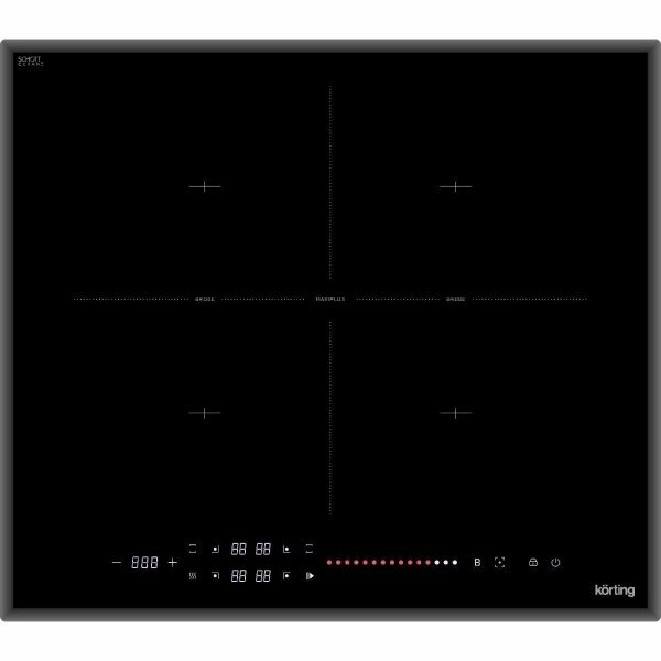 Встраиваемая индукционная панель независимая Korting HIB 64940 B Maxi