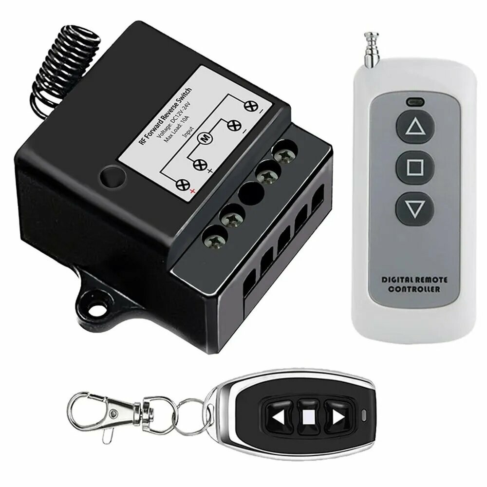 DC12V-24V Переключатель вперед-назад, дистанционное управление линейным приводом, ток 10 А, диапазон 165 футов, линейный с