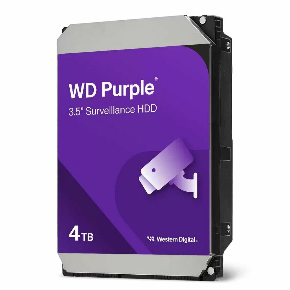 Жесткий диск Western Digital 4TB WD44PURZ Purple Pro Surveil