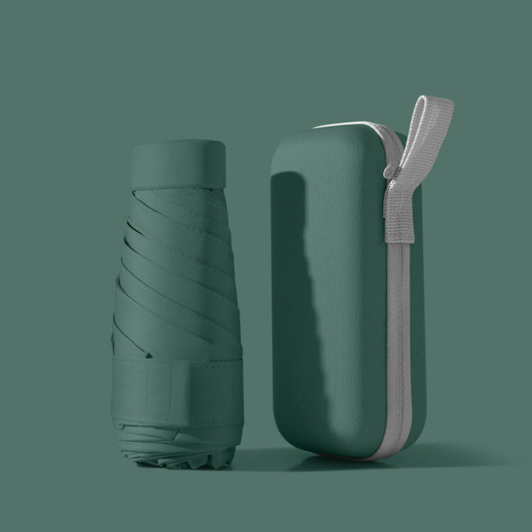 Новый мини-зонт 30% off 50% off с защитой от ультрафиолета, портативный зонт для солнечных и дождливых дней, женский зонт с возможностью персонализации.