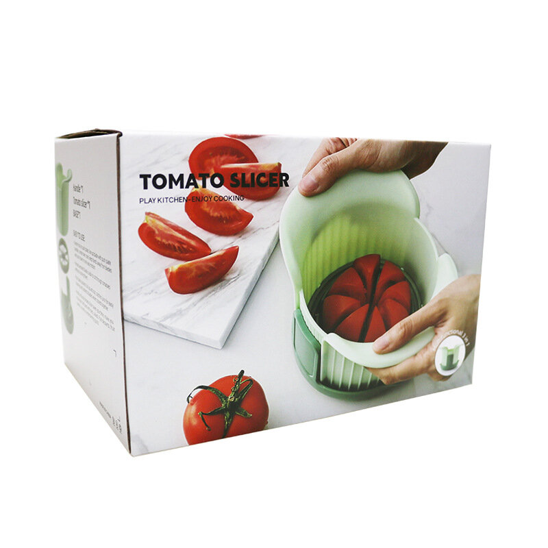 Многофункциональный слайсер для фруктов, слайсер для яблок, слайсер для манго, набор слайсеров для помидоров с подставкой, разделитель фруктов, резак для фруктов