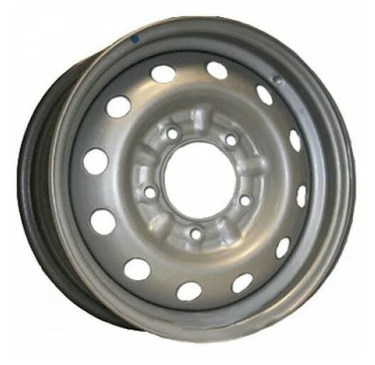 Диск автомобильный стальной Евродиск 75G40F1 ED 16x6.5 5x139.7 et40 dia108.6 Серебристый