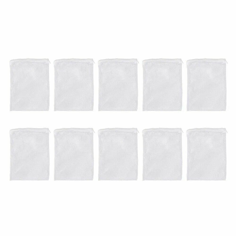 Нейлоновые мешочки на молнии для фильтрующих материалов, 20x30 см, 10 шт