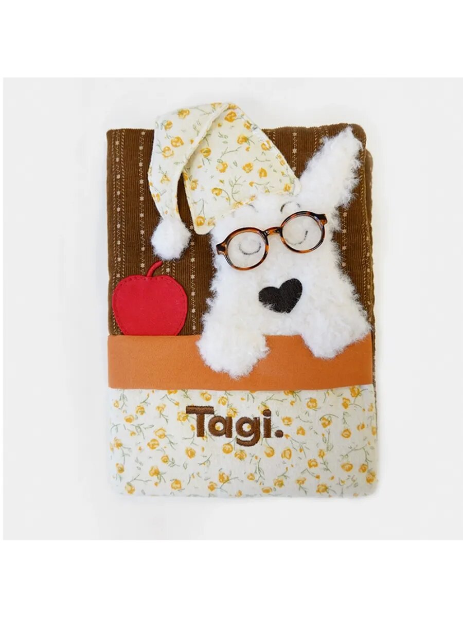 Блокнот TAGI Puppy, ручная работа, Цитрусовый Шоколад